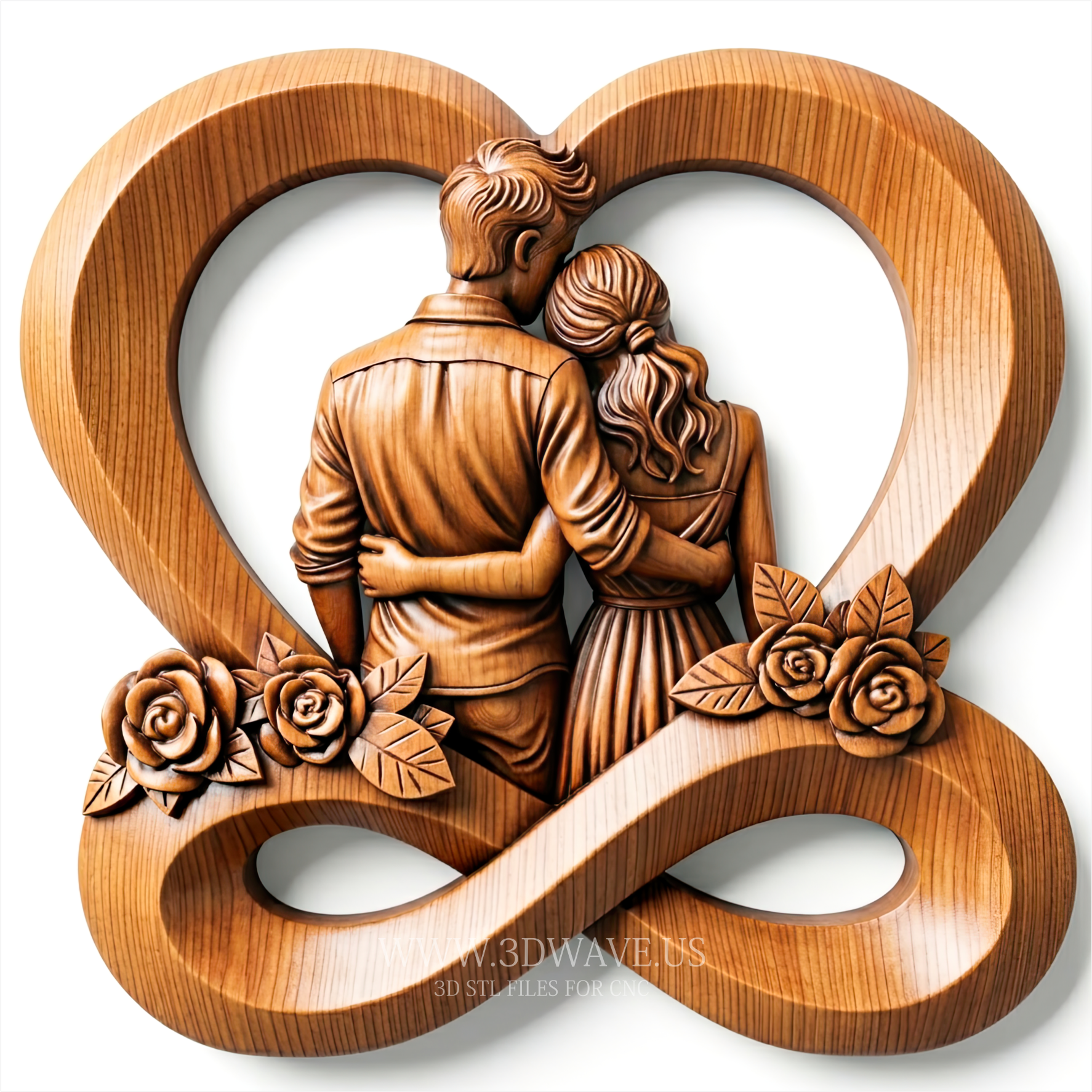Wedding Couple Gift STL File | 3dwave.us – 3DWave.us