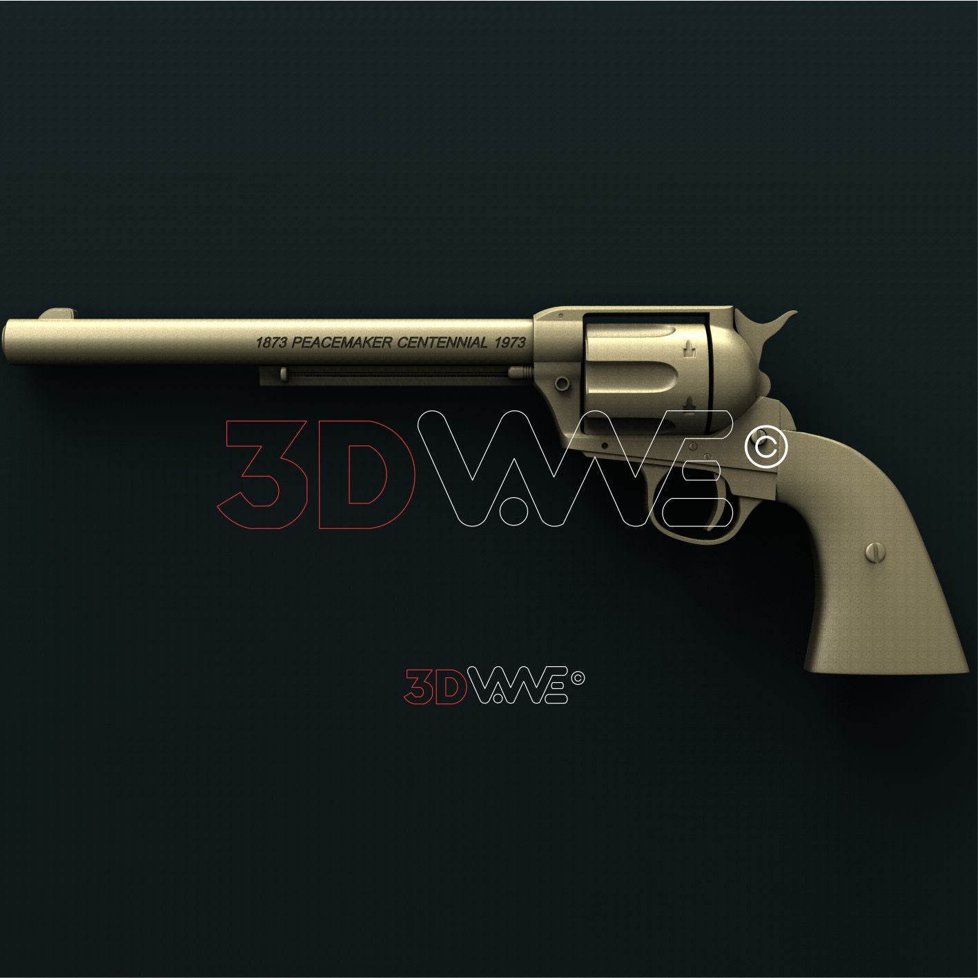 COLT PEACEMAKER 3D STL - - 3DWave.us
