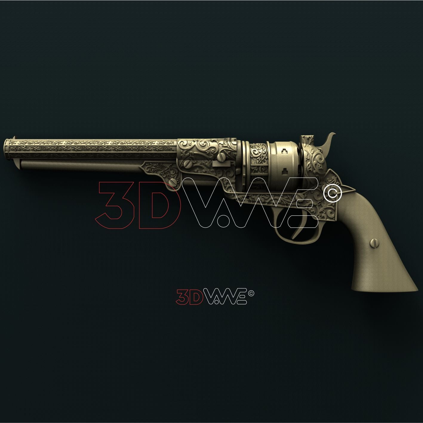 COLT PEACEMAKER 3D STL - - 3DWave.us